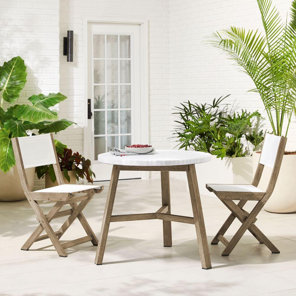 Mosaic Tiled Outdoor Bistro Table West Elm Australia